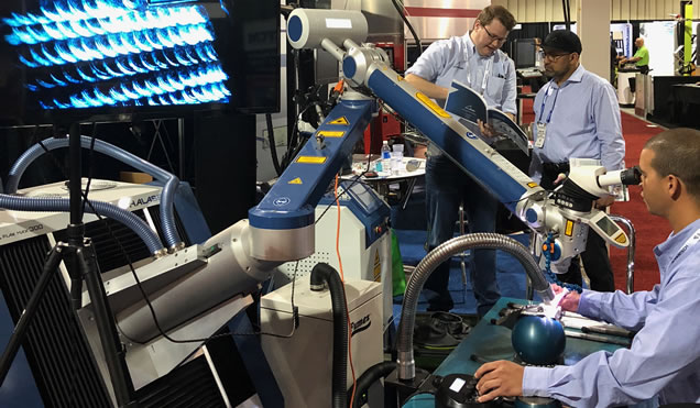 FABTECH Canada 2018 — Today’s most advanced welding robots